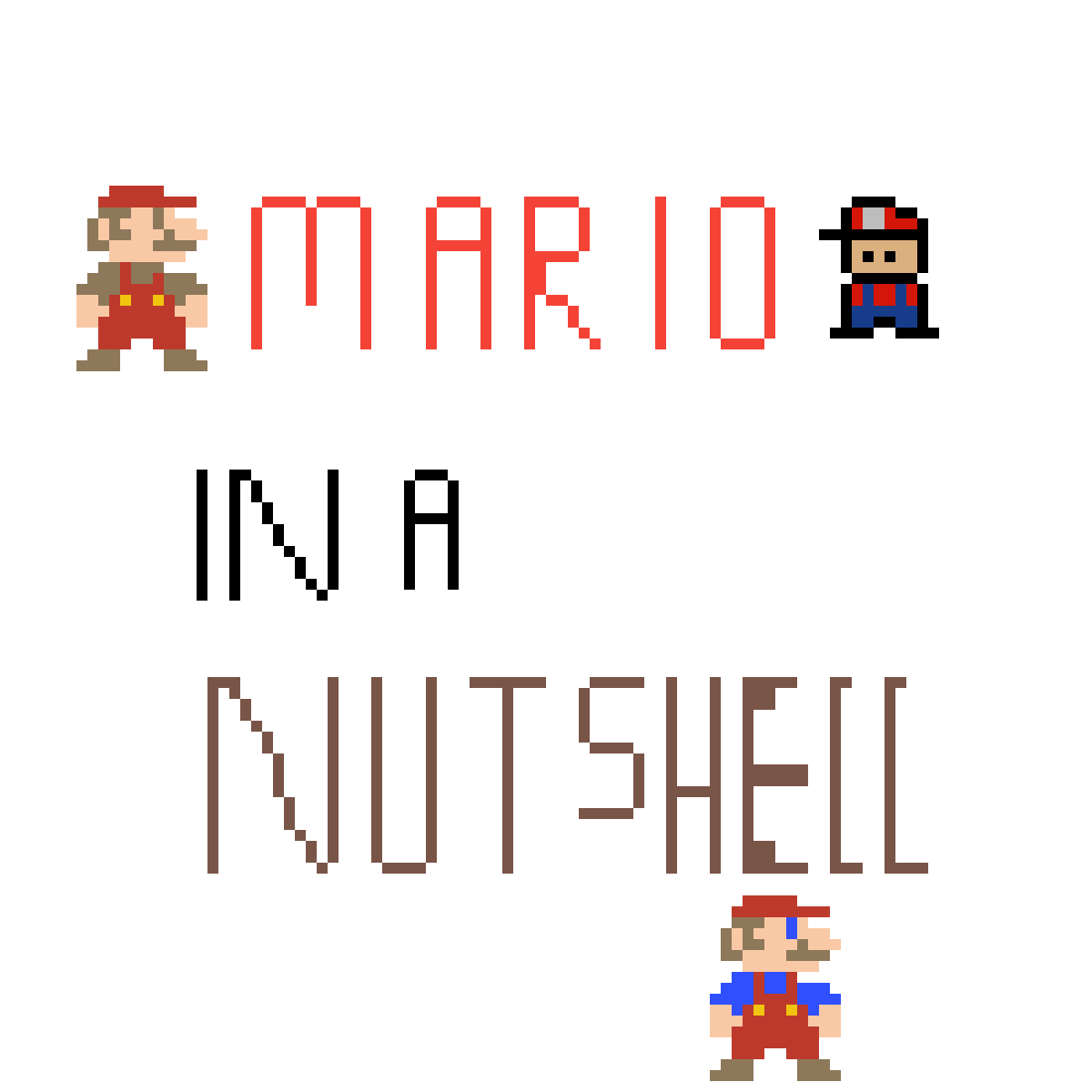 Pixilart - Mario in a nutshell by Fan-wing1223