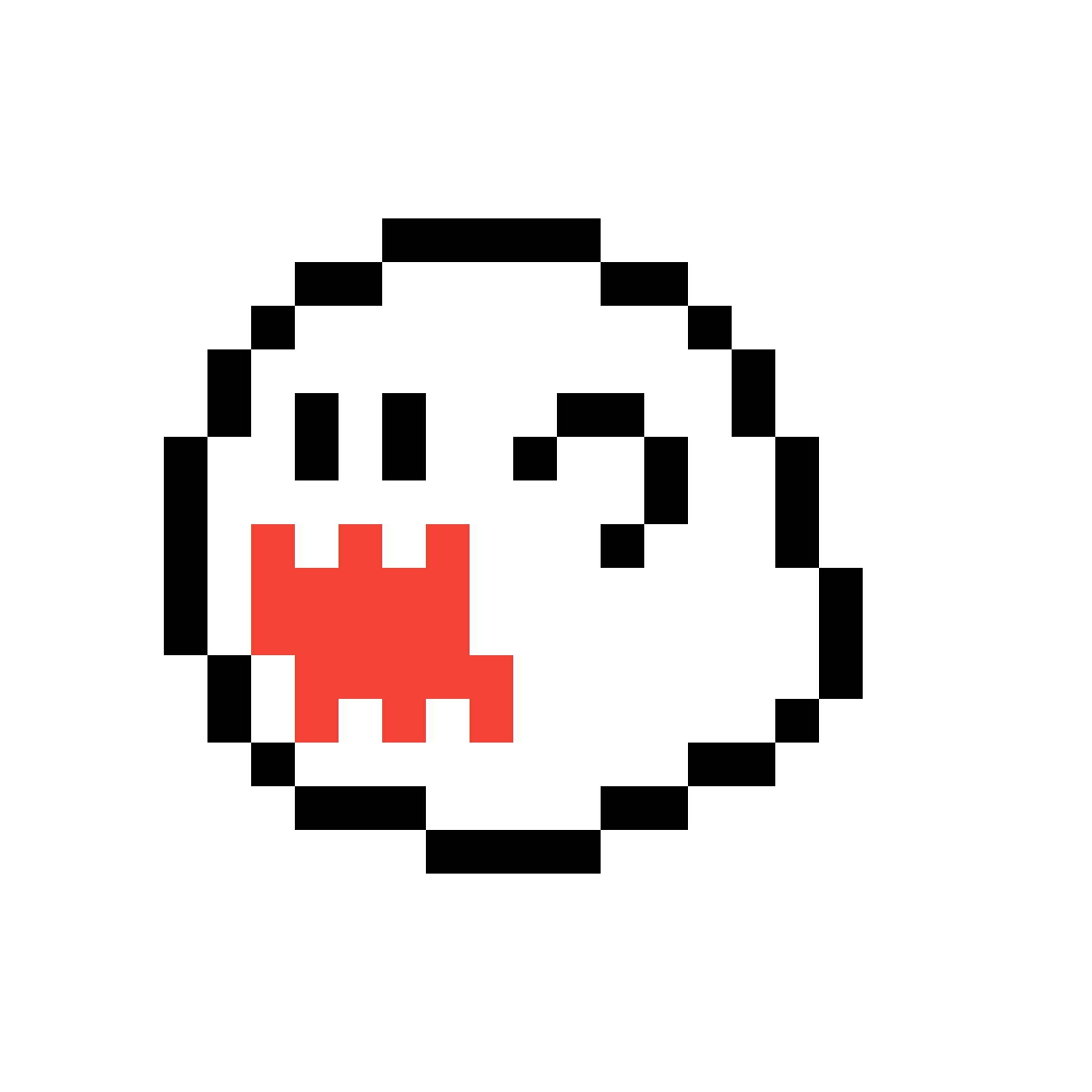 Editing mario:monster:boo - Free online pixel art drawing tool - Pixilart