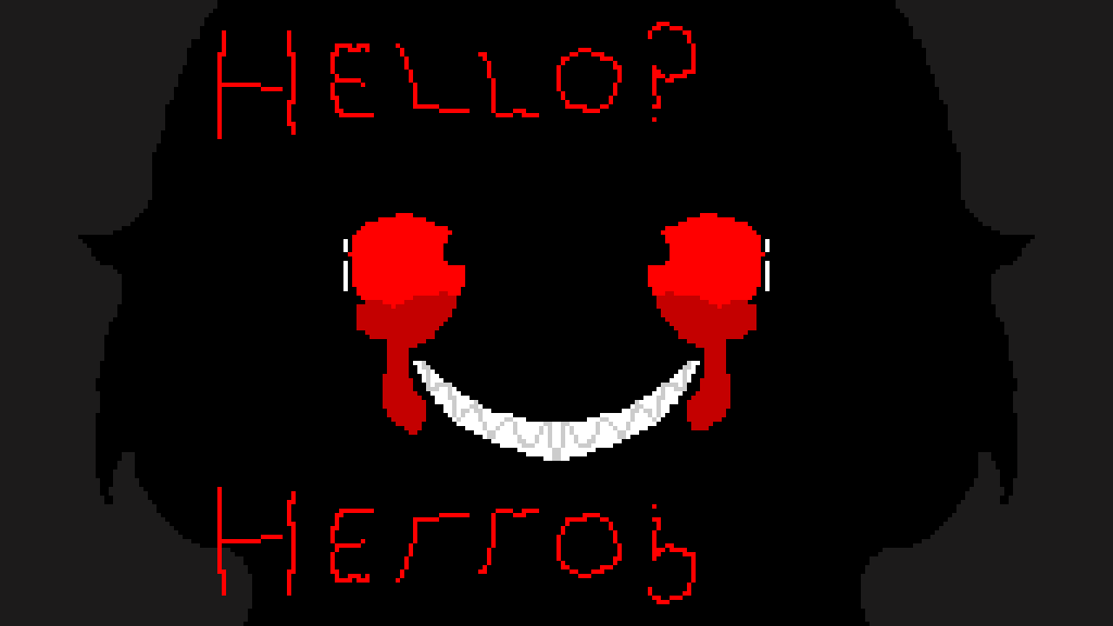 Pixilart - Hello? by templisCarcino