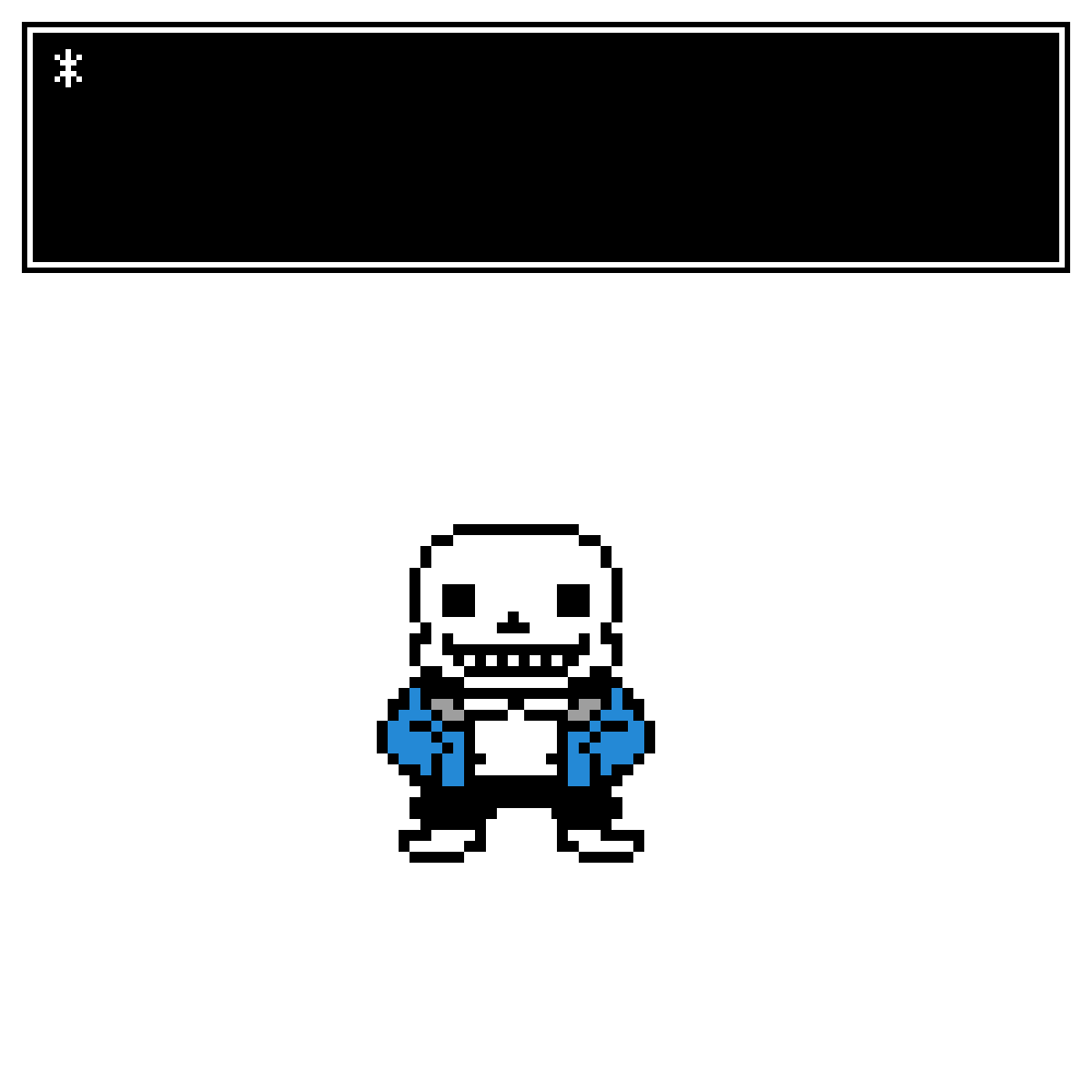 Pixilart - sans by neelomegatron