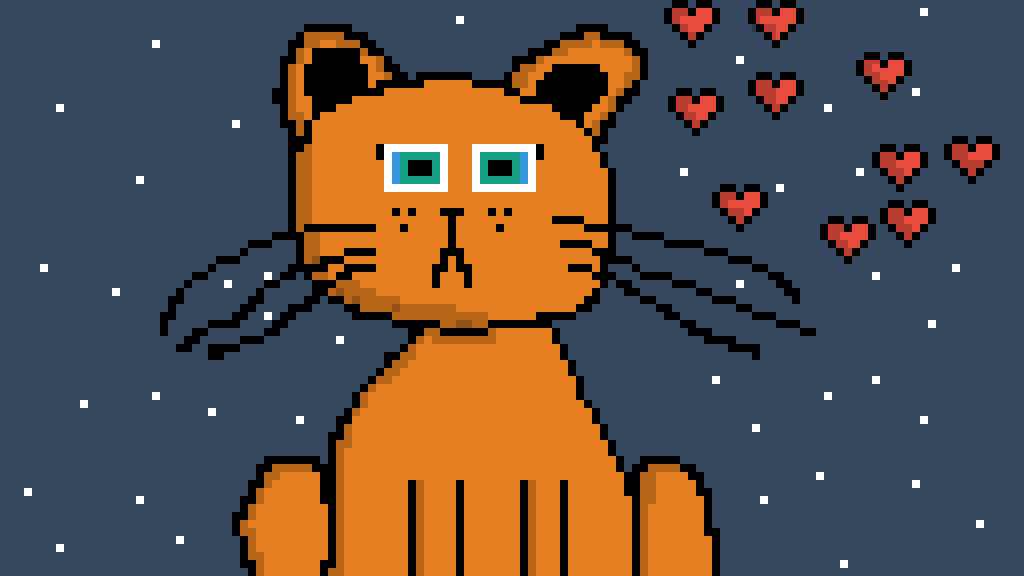Editing Kat - Free online pixel art drawing tool - Pixilart