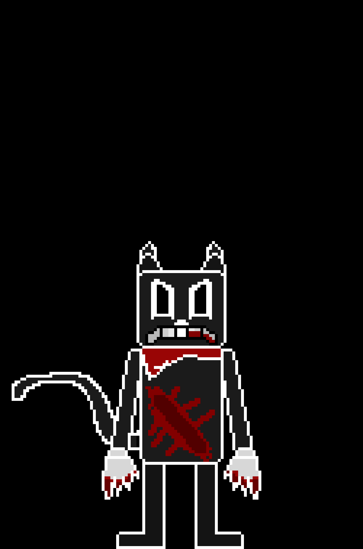 Pixilart - Cartoon Cat Papyrus by Titular