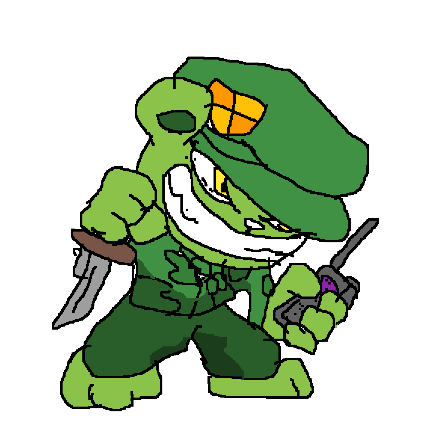 Pixilart - flippy remastered by orange453