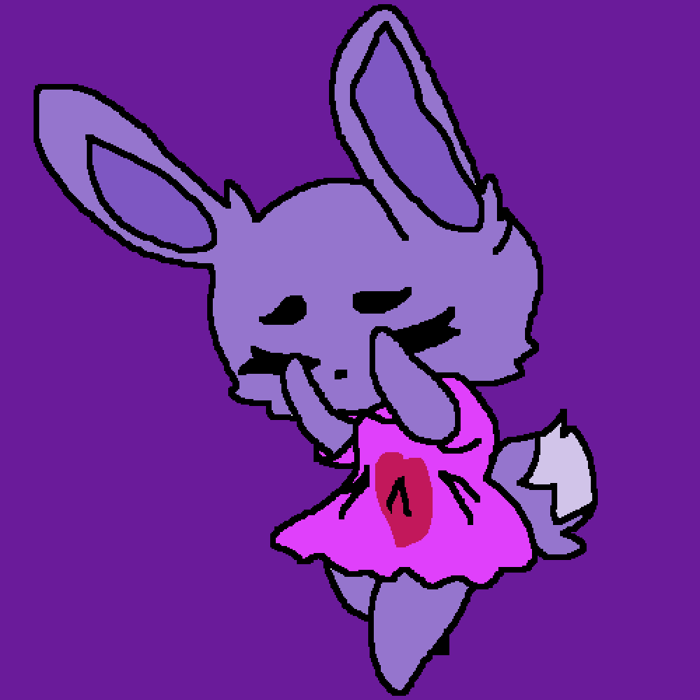 Pixilart - sad bunny by NateWantToBatle