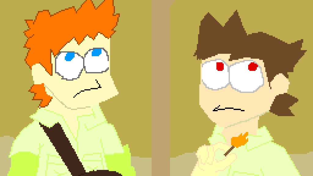 Pixilart - Eddsworld Ruined screenshot redraw WIP by penguinsys