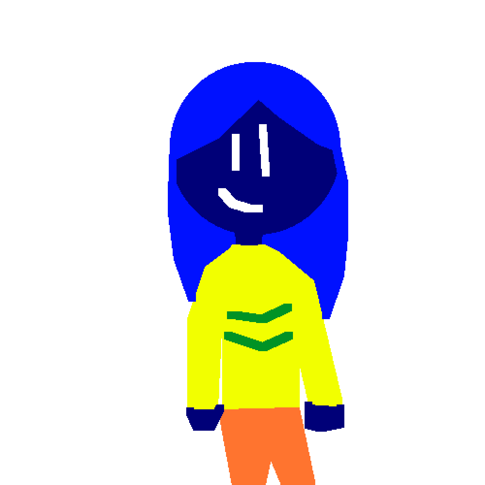 Pixilart - Inverted Color Amelia by Lesbian-Freak