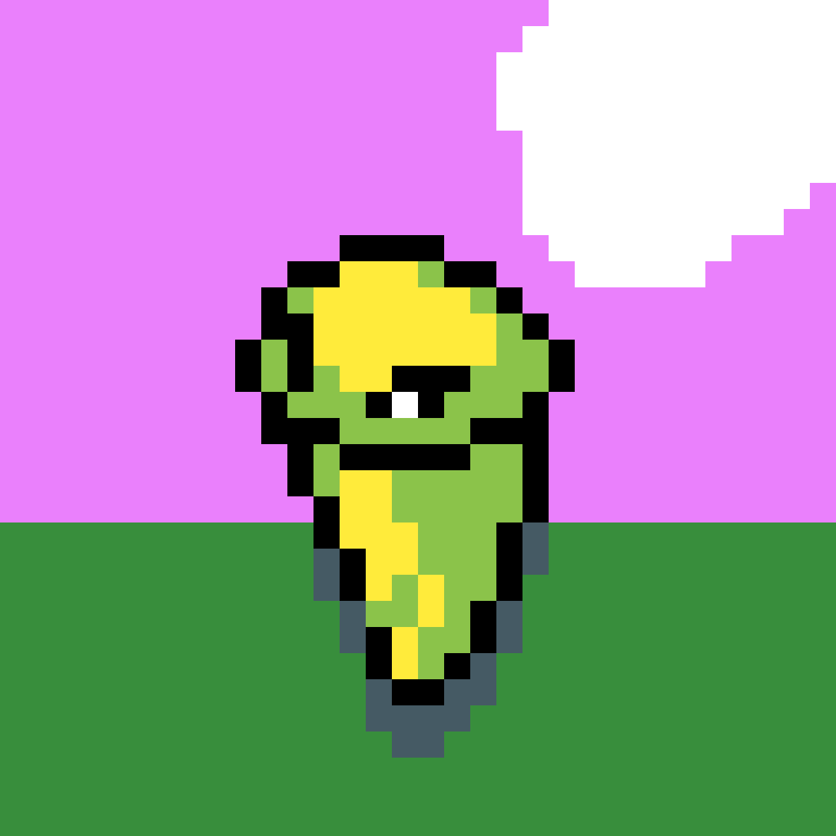 Pixilart - kakuna by Anime-pixel