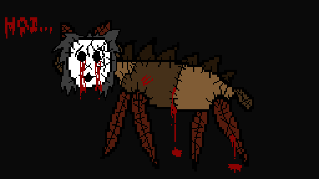 Pixilart - Horrortale Temmie WARNING: Nightmare fuel! by ArtyWolfGirl