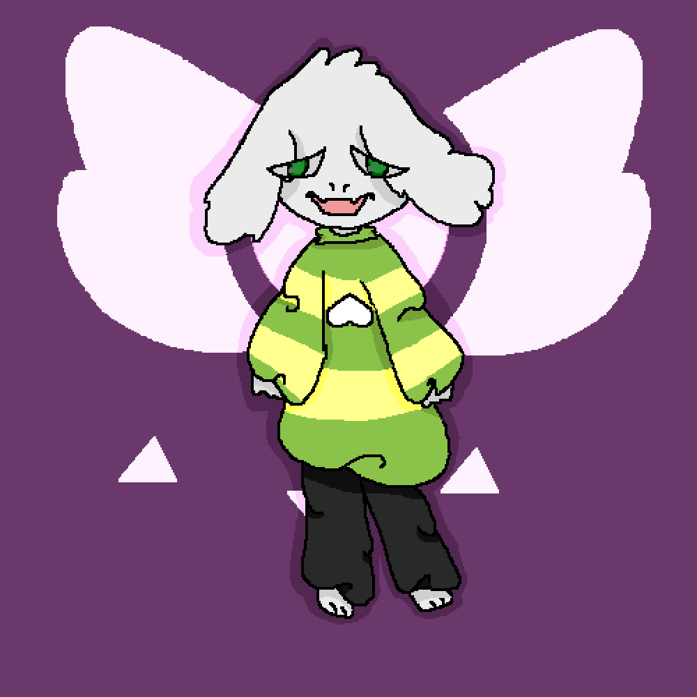Pixilart - Asriel by Bubbly-Bell