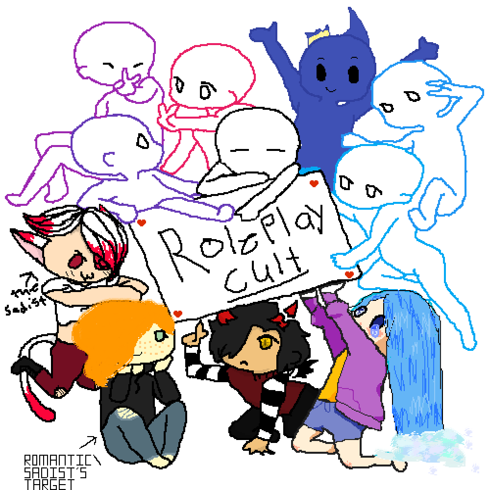 Editing Roleplay cult - Free online pixel art drawing tool - Pixilart