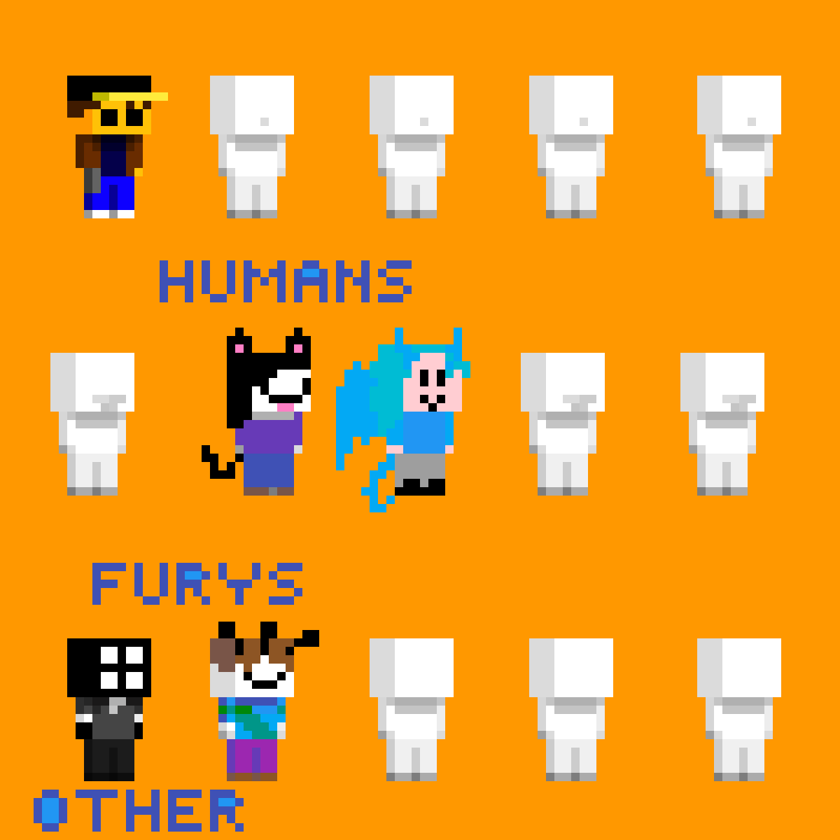 Editing Add your oc! - Free online pixel art drawing tool - Pixilart