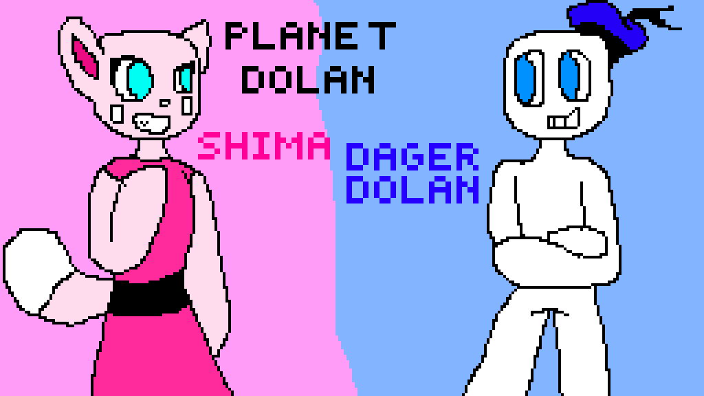 Pixilart - Danger Dolan and Shima by purple100
