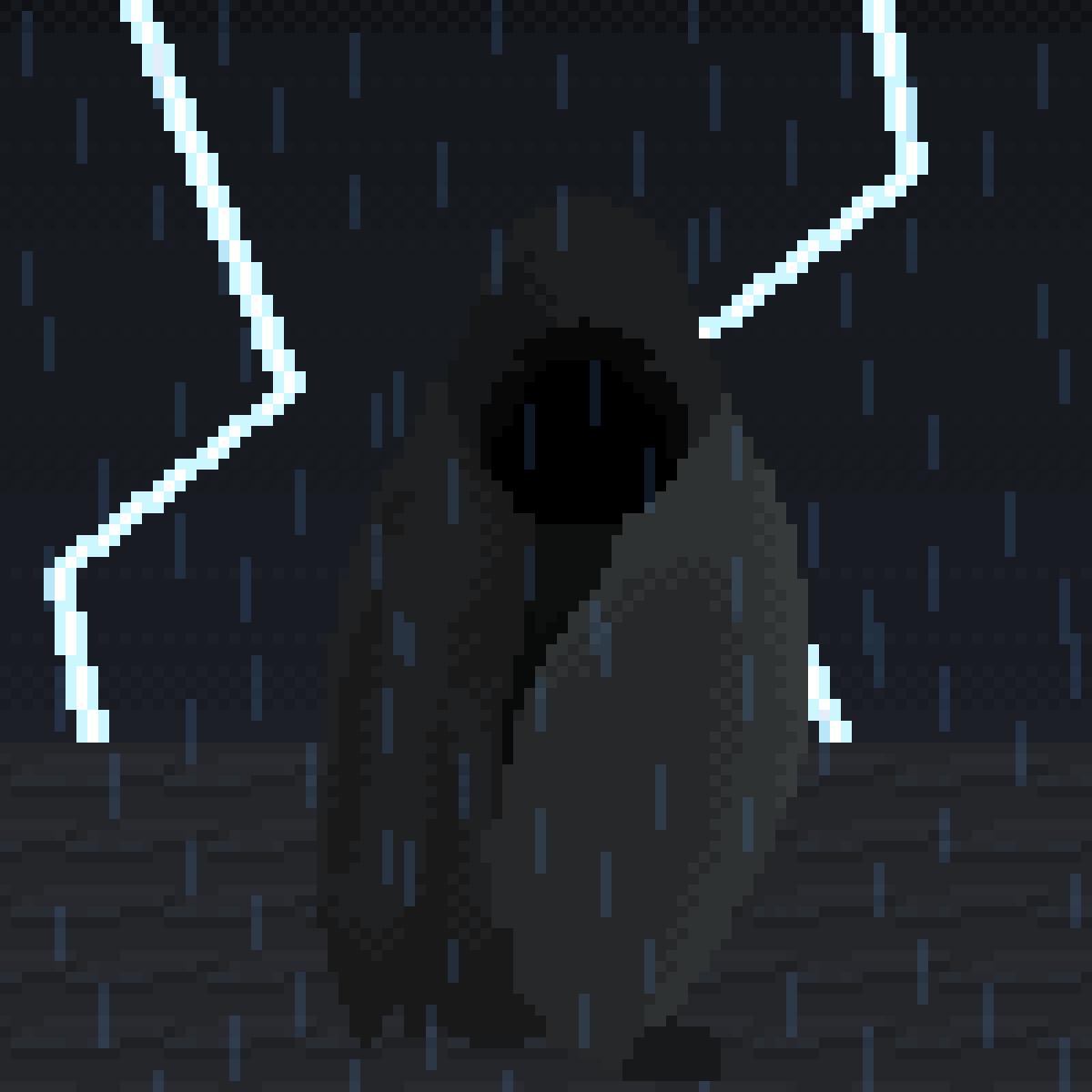 Pixilart - Cloaked Man by PilipinoG