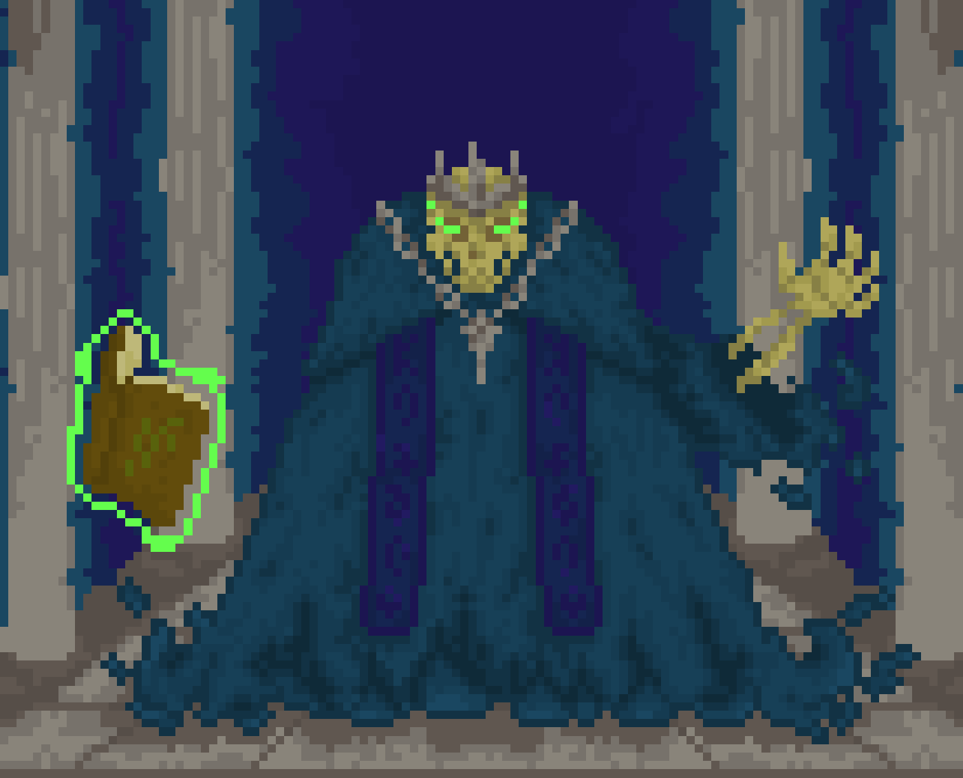 Pixilart - A Lich appeared by Stonework