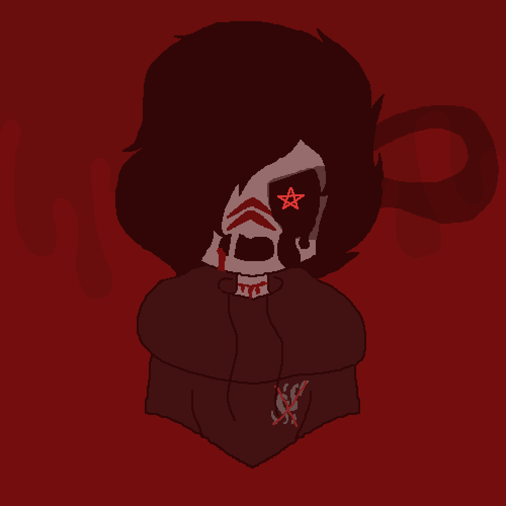 Pixilart - evil oc collab by 8-BitArtist