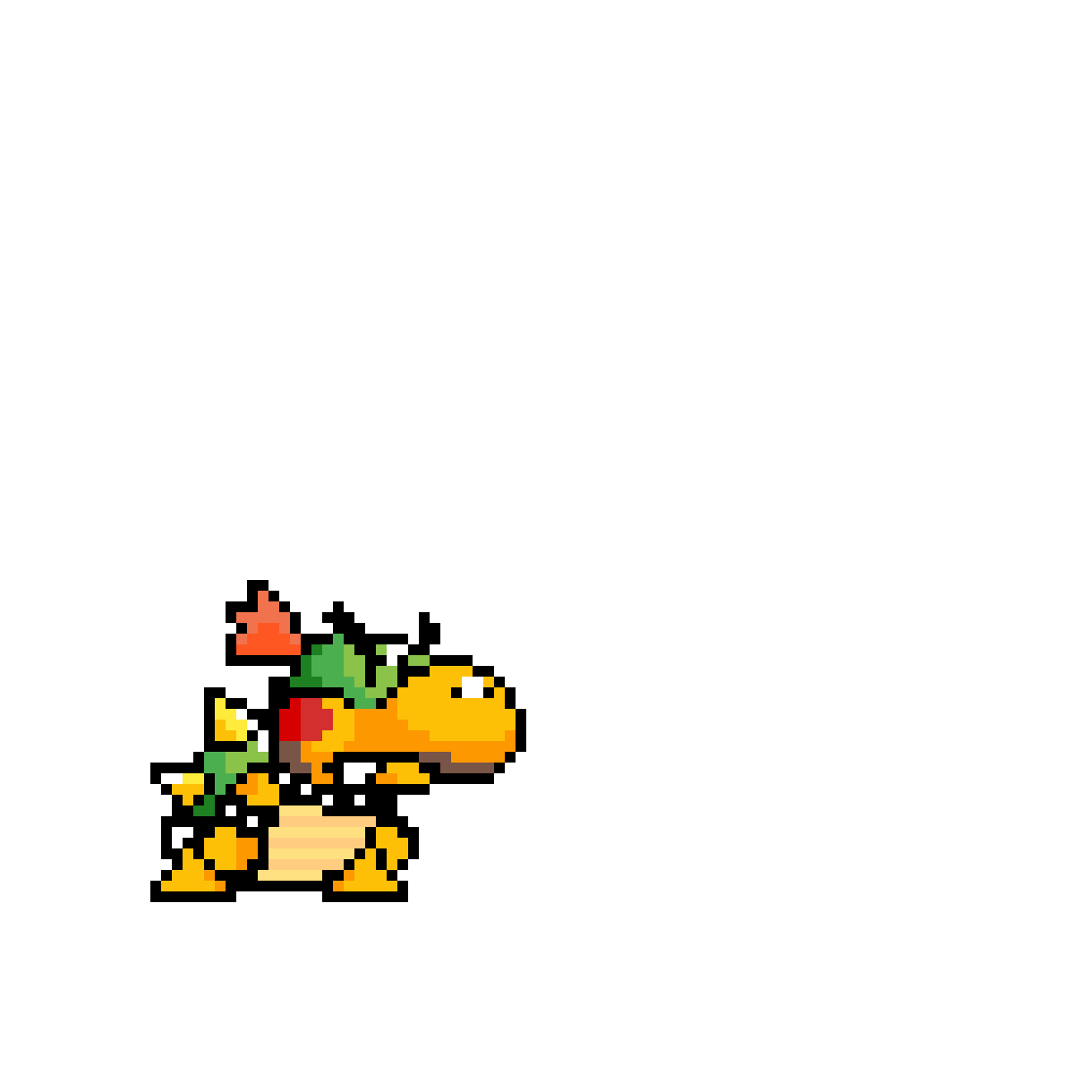 Pixilart - Baby Bowser Attack by MrBowser