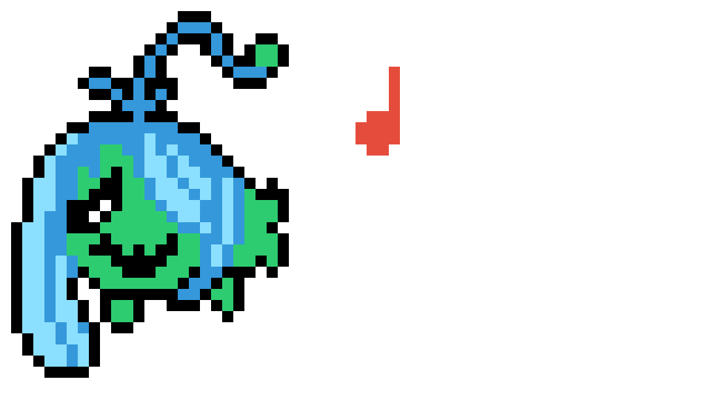 Pixilart - Shyren from Undertale by YinYang-Black