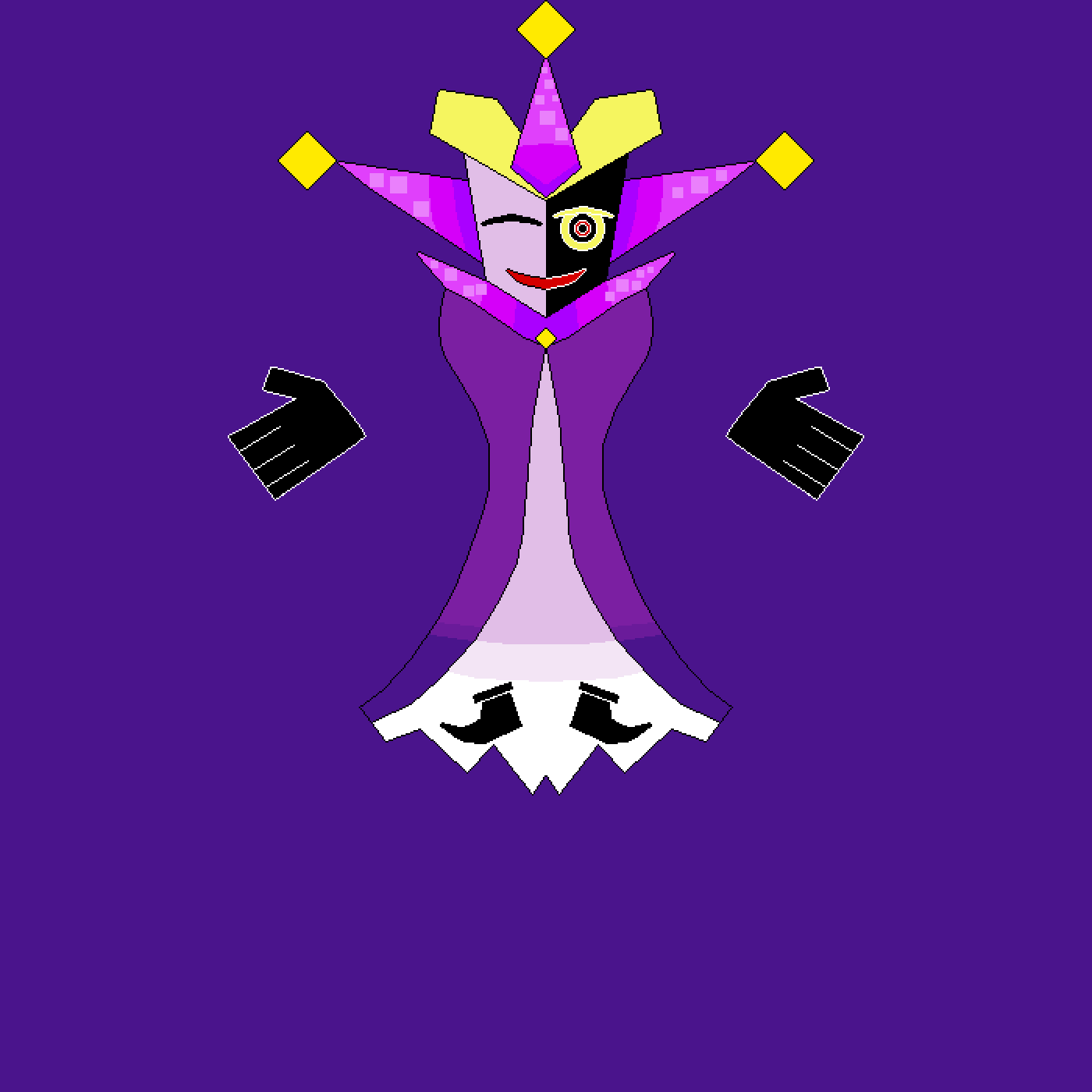 Pixilart - dimentio mega by marionet