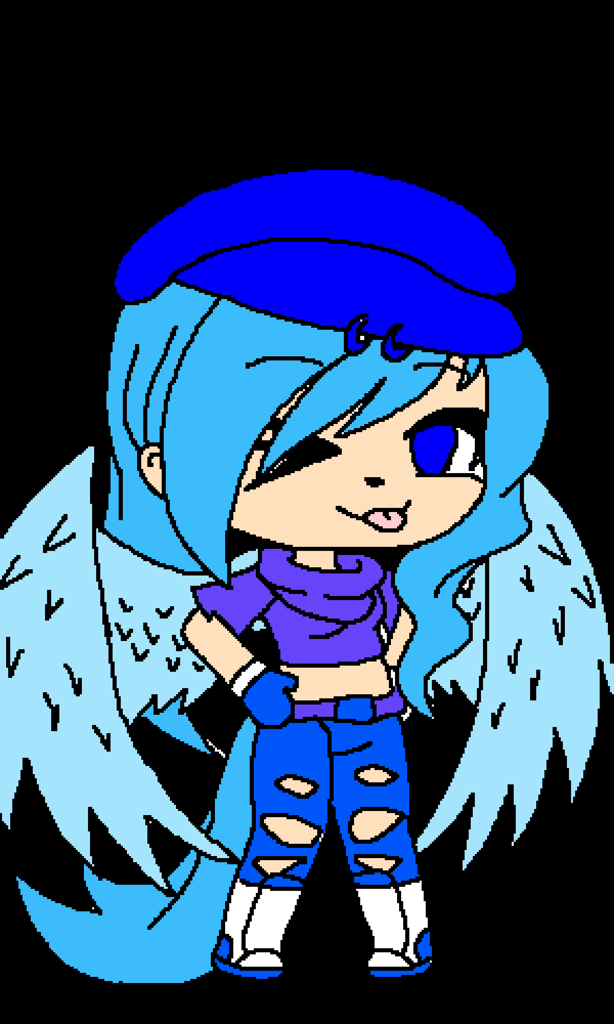 Editing Gacha life - Free online pixel art drawing tool - Pixilart