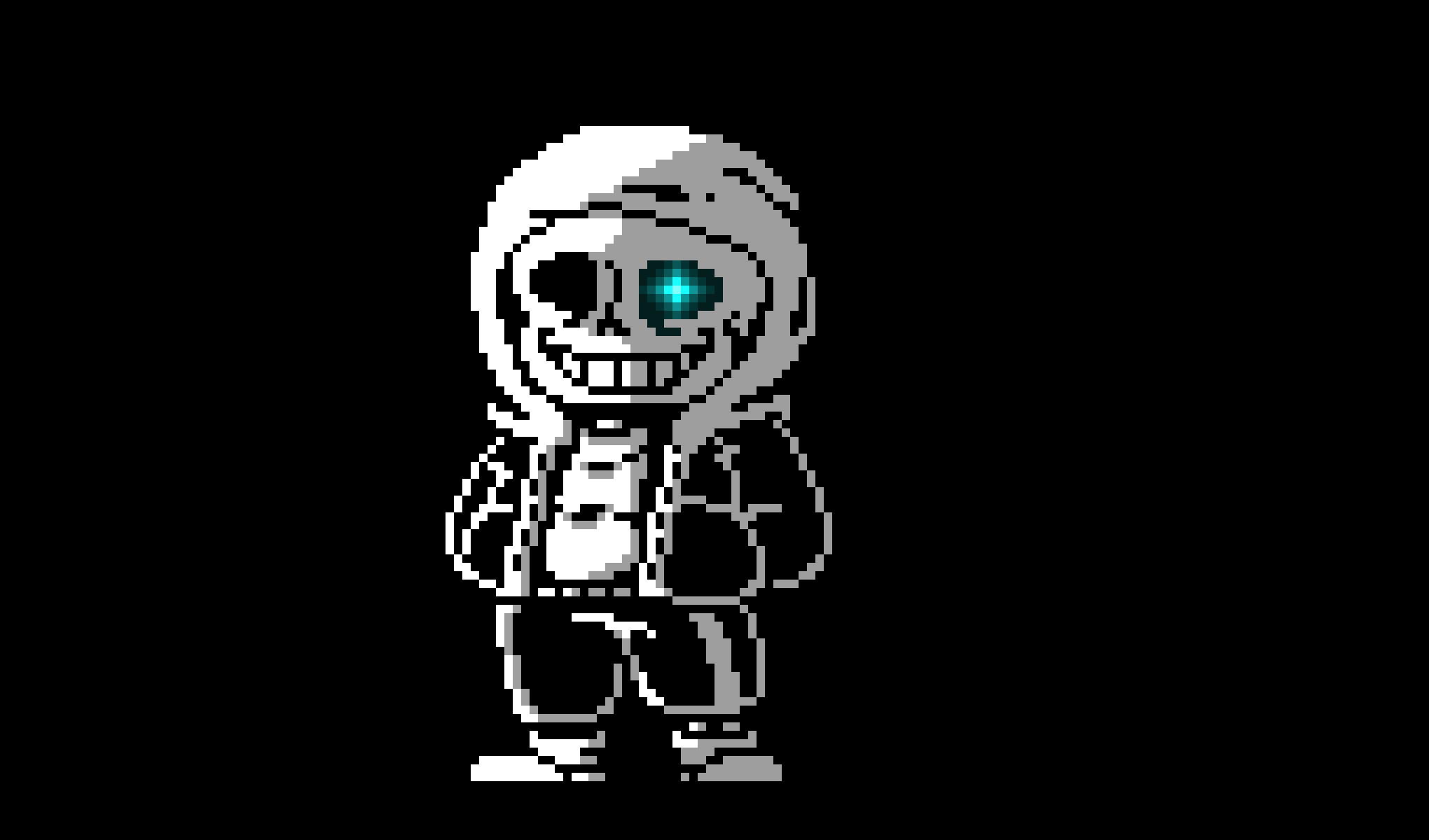 Pixilart - shaded dust verse sans by clockworksart