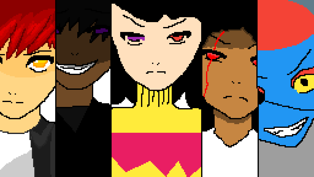 Pixilart - evil collab~Done by WiddleKai