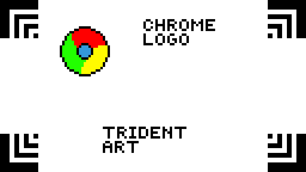 Pixilart - chrome logo by AriseDarkReaper