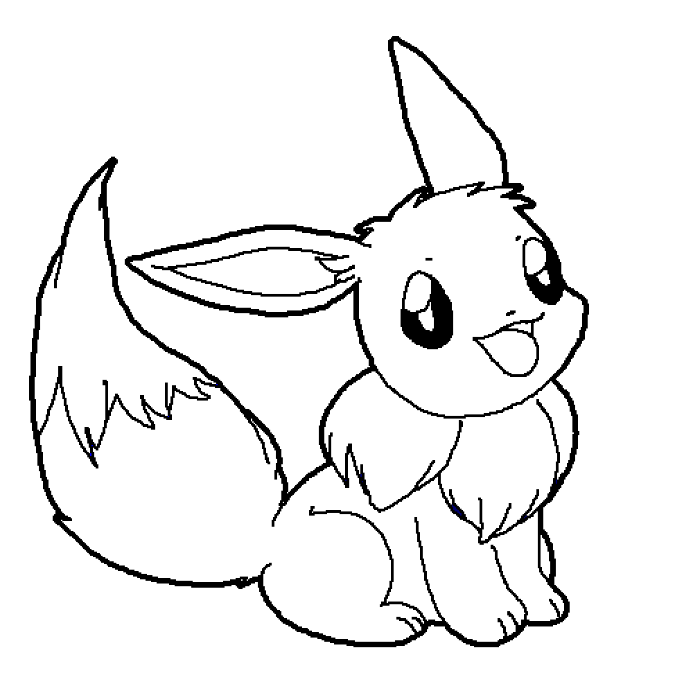 Editing eevee base - Free online pixel art drawing tool - Pixilart