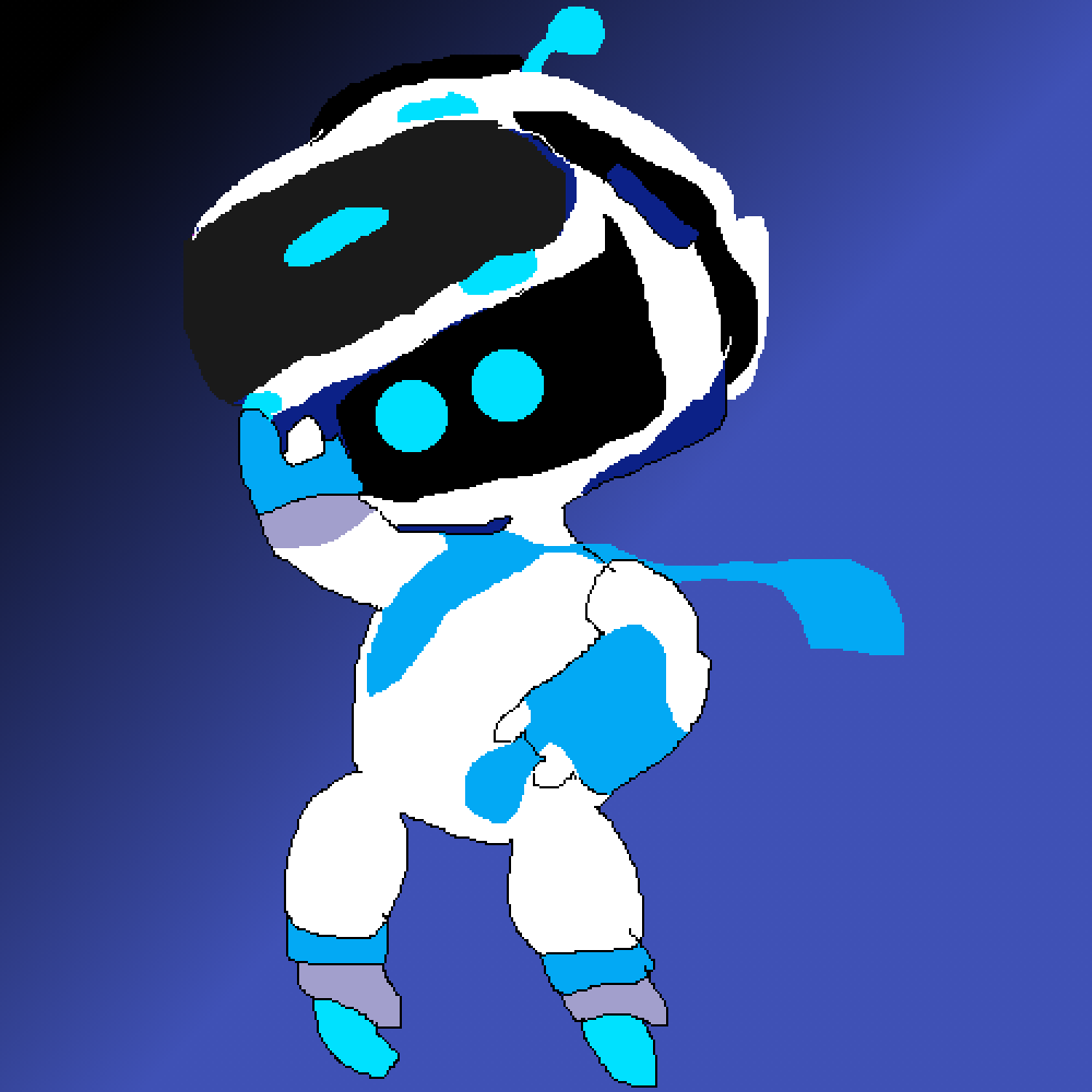 Pixilart - astro bot by picklecat