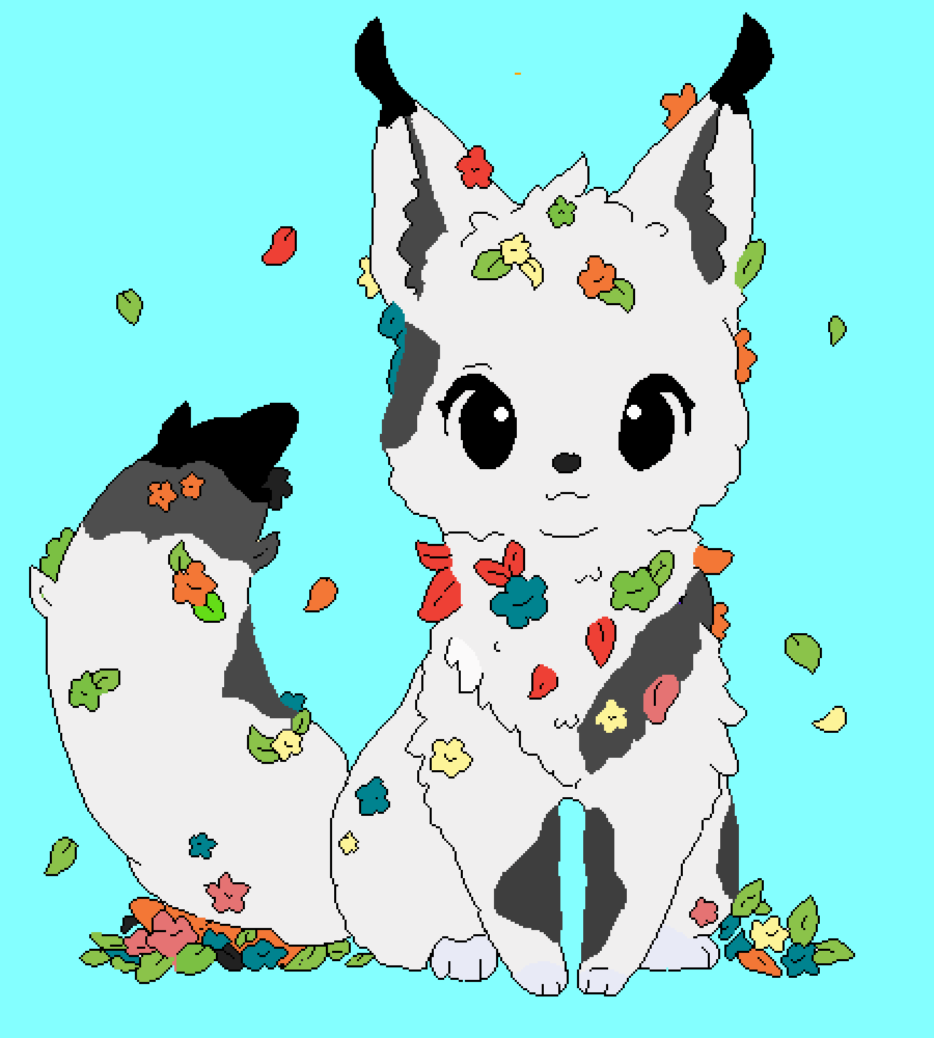 Pixilart - frost the snow fox by cittykatgirl