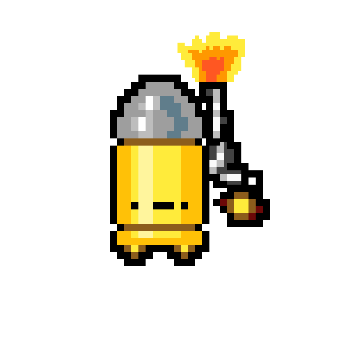 Pixilart - Bullet Kin by GamerArt
