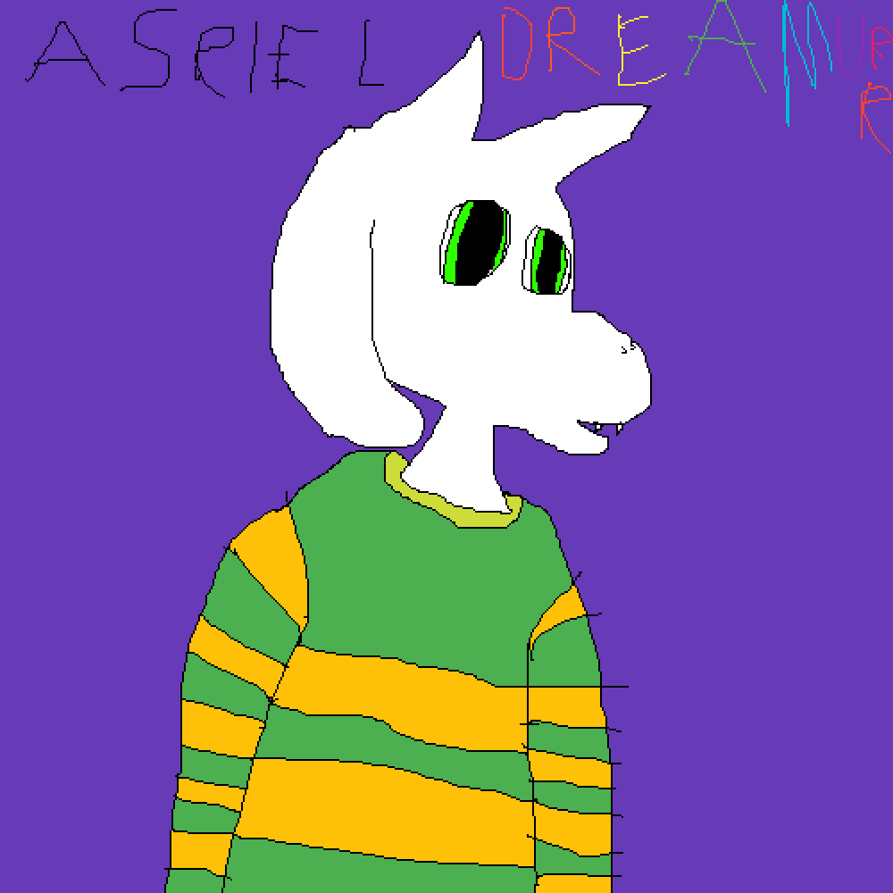 Pixilart - Asriel by Anonymous