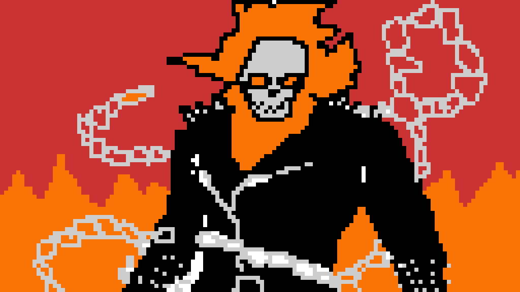 Pixilart - Ghost rider by Assassins-syndi