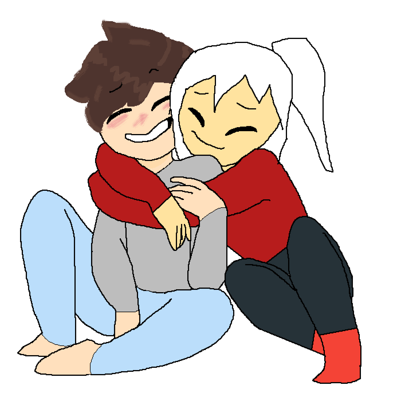 Pixilart - Alex hug by fandomcolors