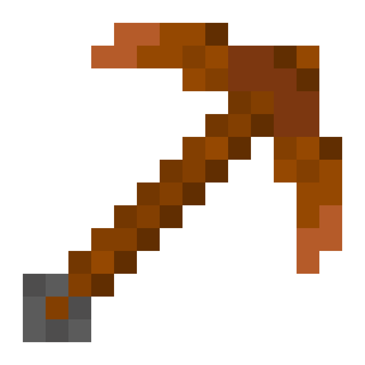 Minecraft Wooden Pickaxe