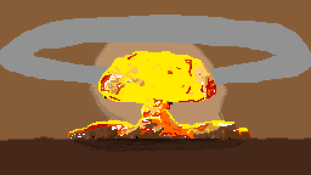 Pixilart - NUKE EXPLOSION by PixelDab