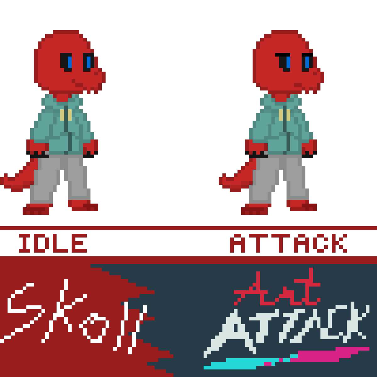 Editing Skoll Art Attack Sprite - Free online pixel art drawing tool ...