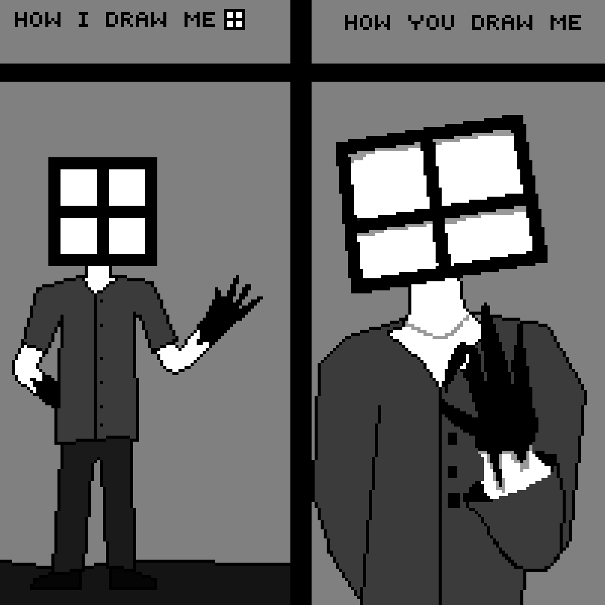 Pixilart - how i draw you by WatchClock