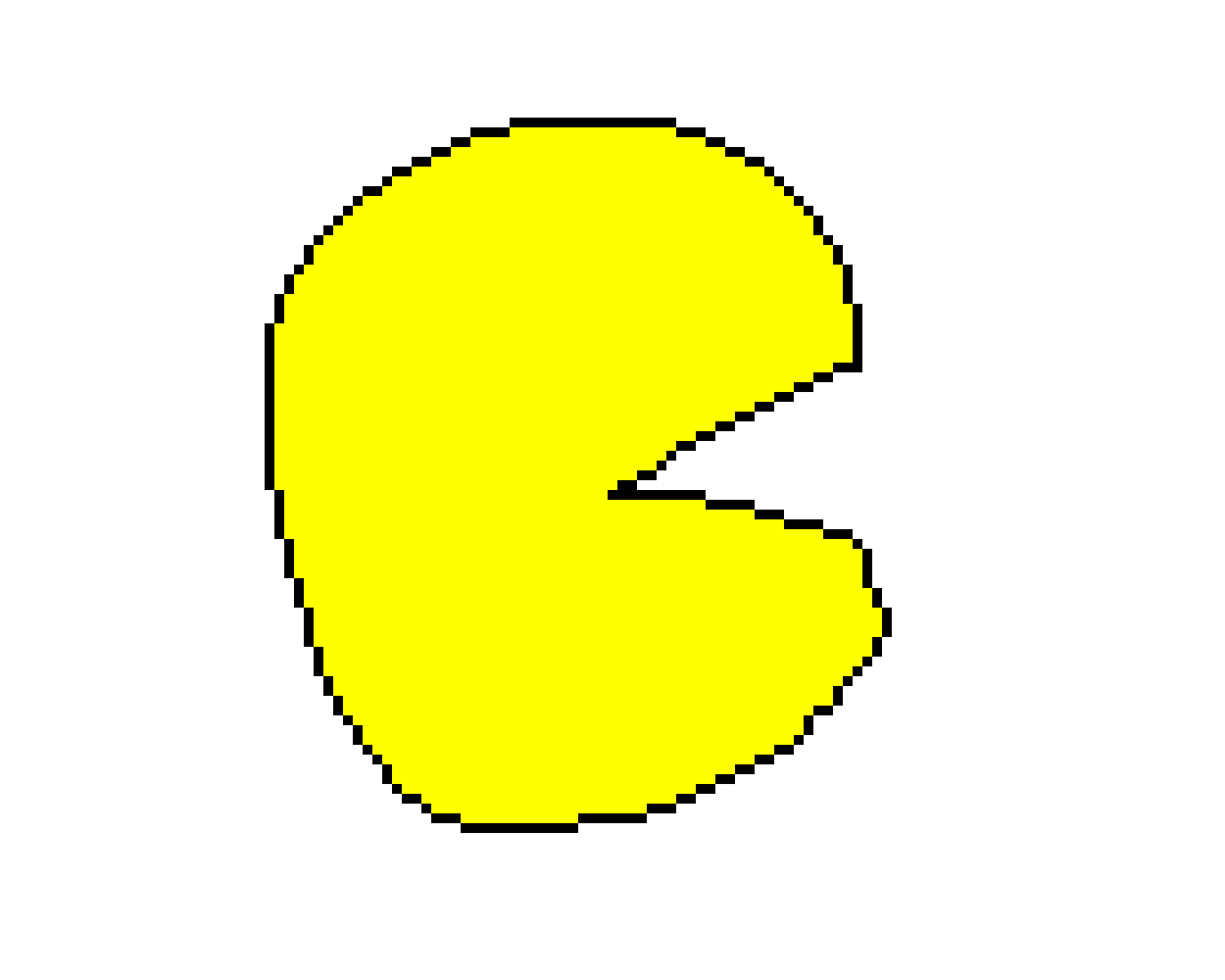 Pixilart - Pac man death scene by JouleFusion