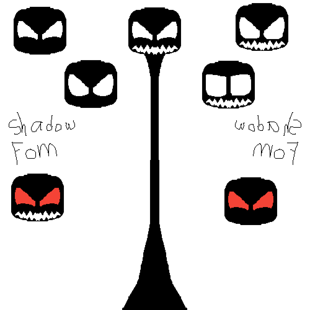 Pixilart - shadow form by ocampo-oc-base