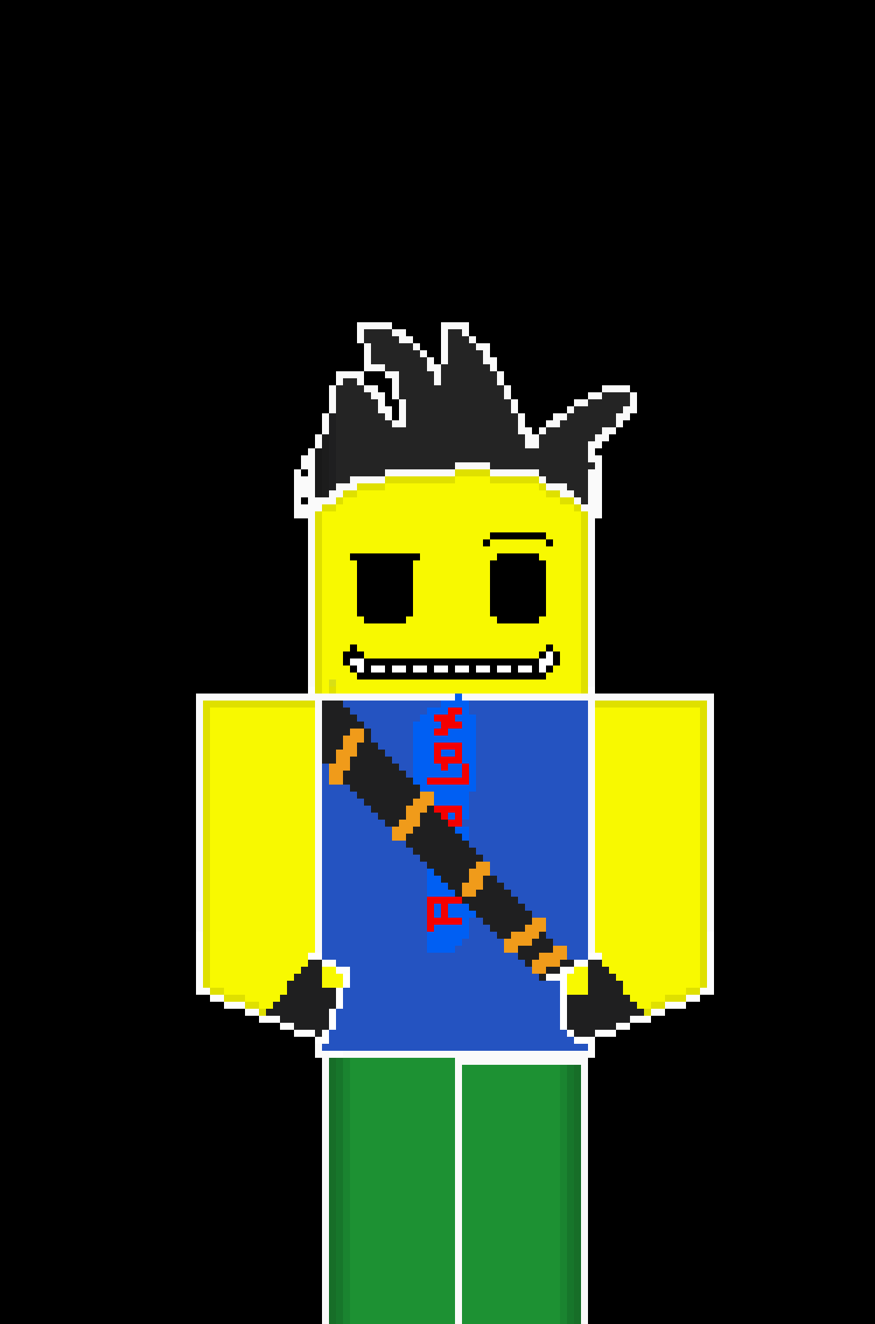 Pixilart - Bloxswap noobie by Titular