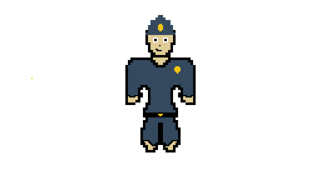 Editing security guard - Free online pixel art drawing tool - Pixilart