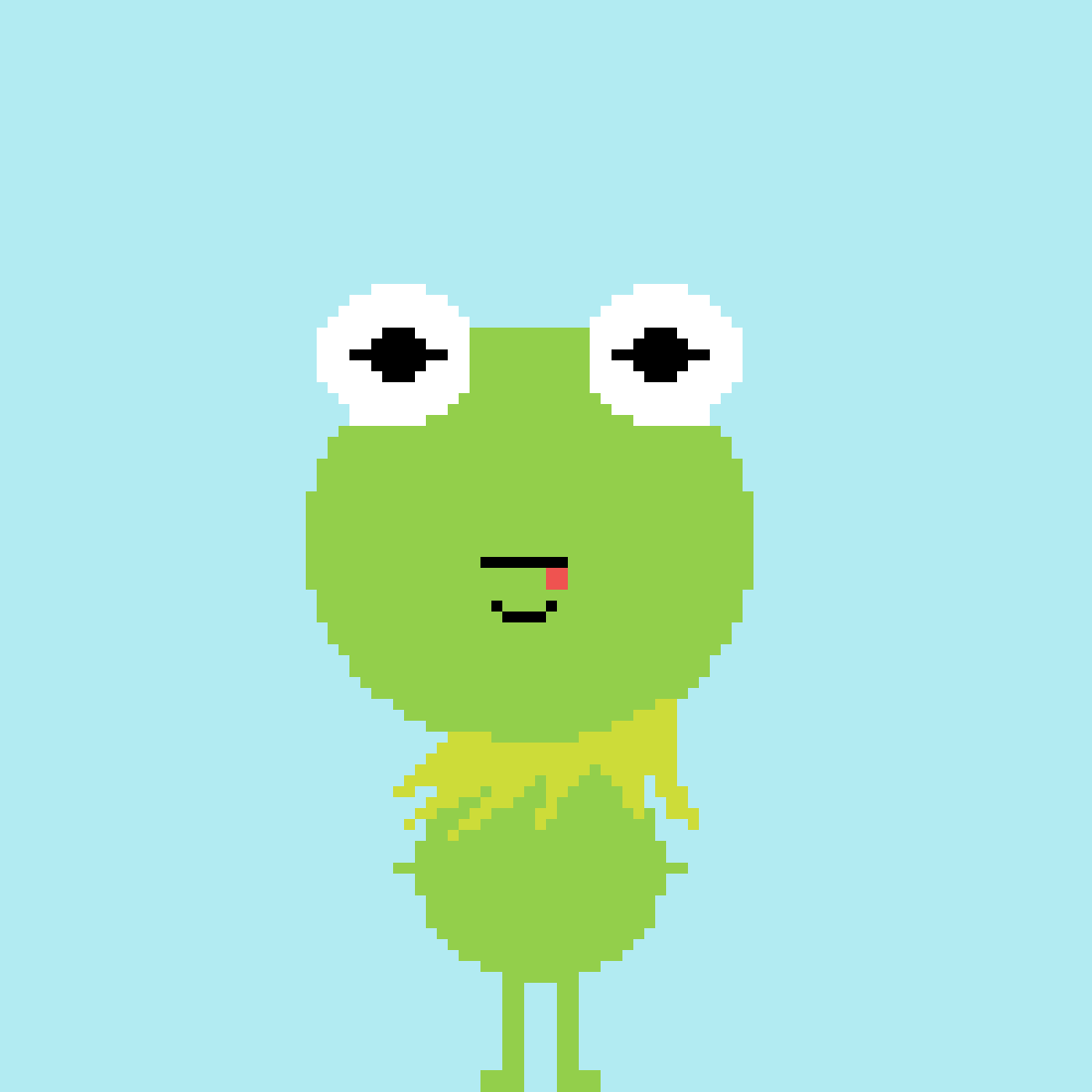 Pixilart - Derpy Kermit by Guppy1