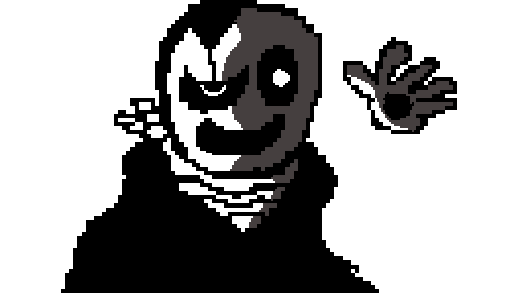 Pixilart - gaster by SansTheComic