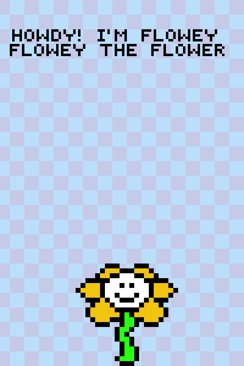 Pixilart - Flowey by rhart4567