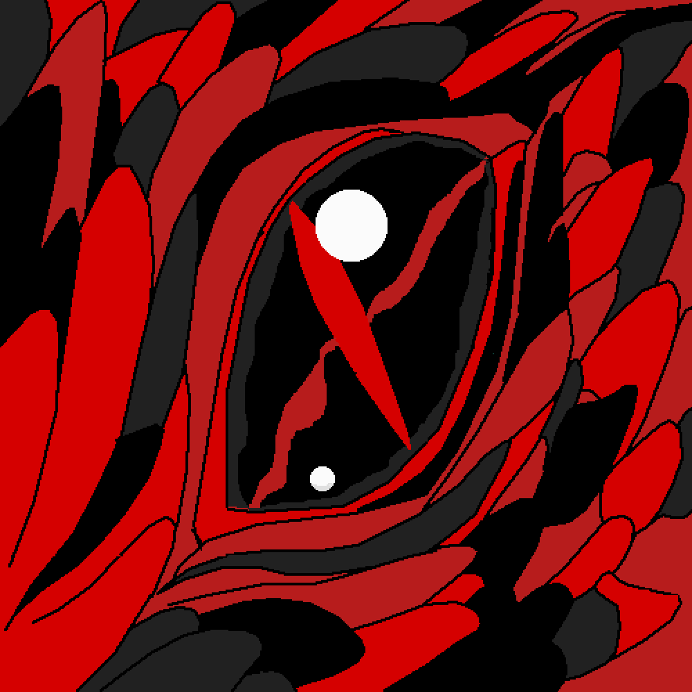 Editing dragon eyes - Free online pixel art drawing tool - Pixilart