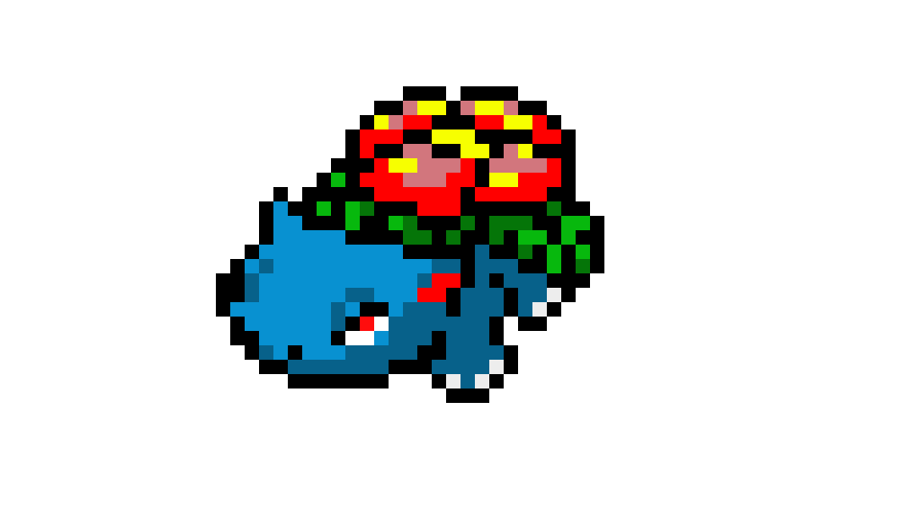 Pixilart - 8-Bit Venasaur by Mitch45667