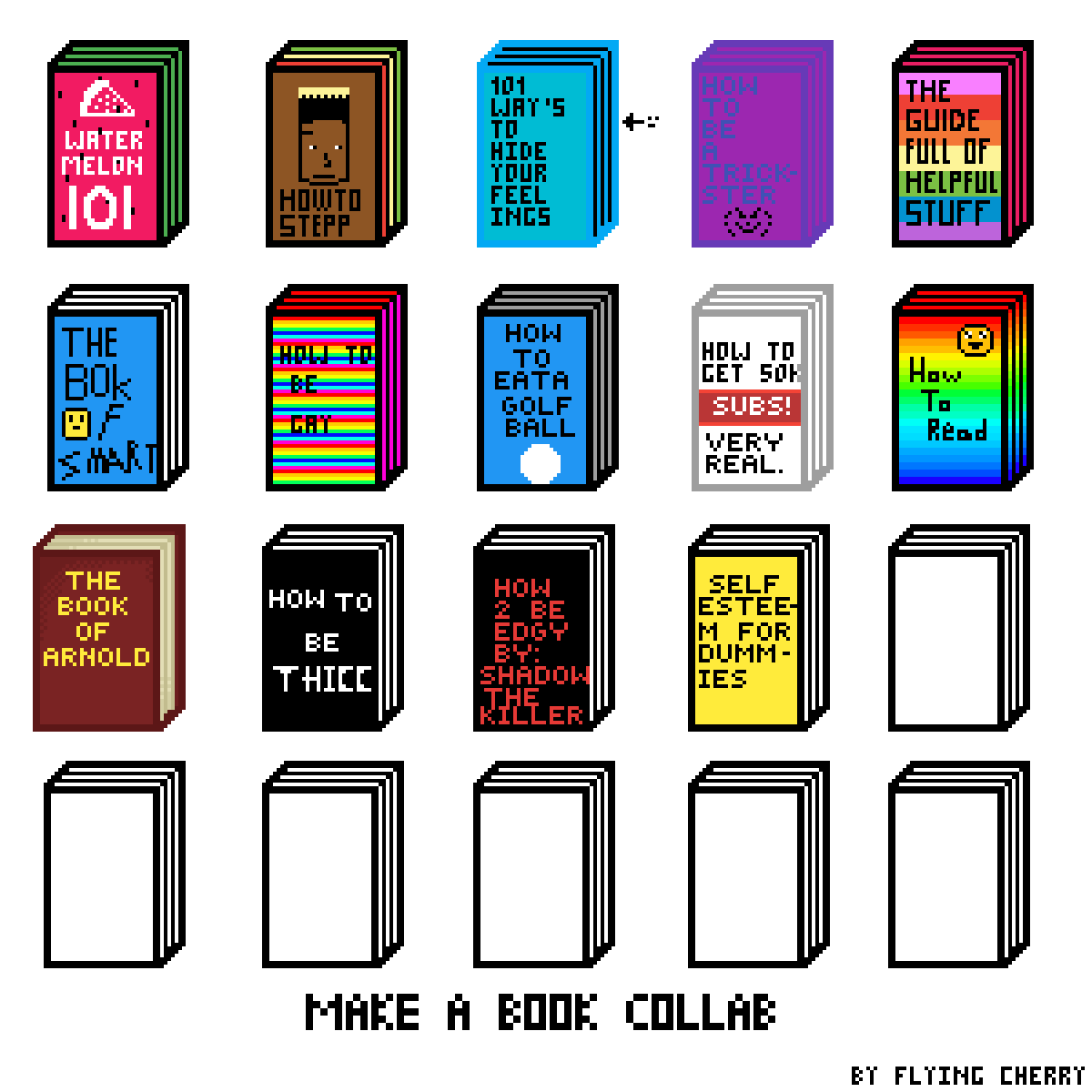 Editing draw a book thingy - Free online pixel art drawing tool - Pixilart