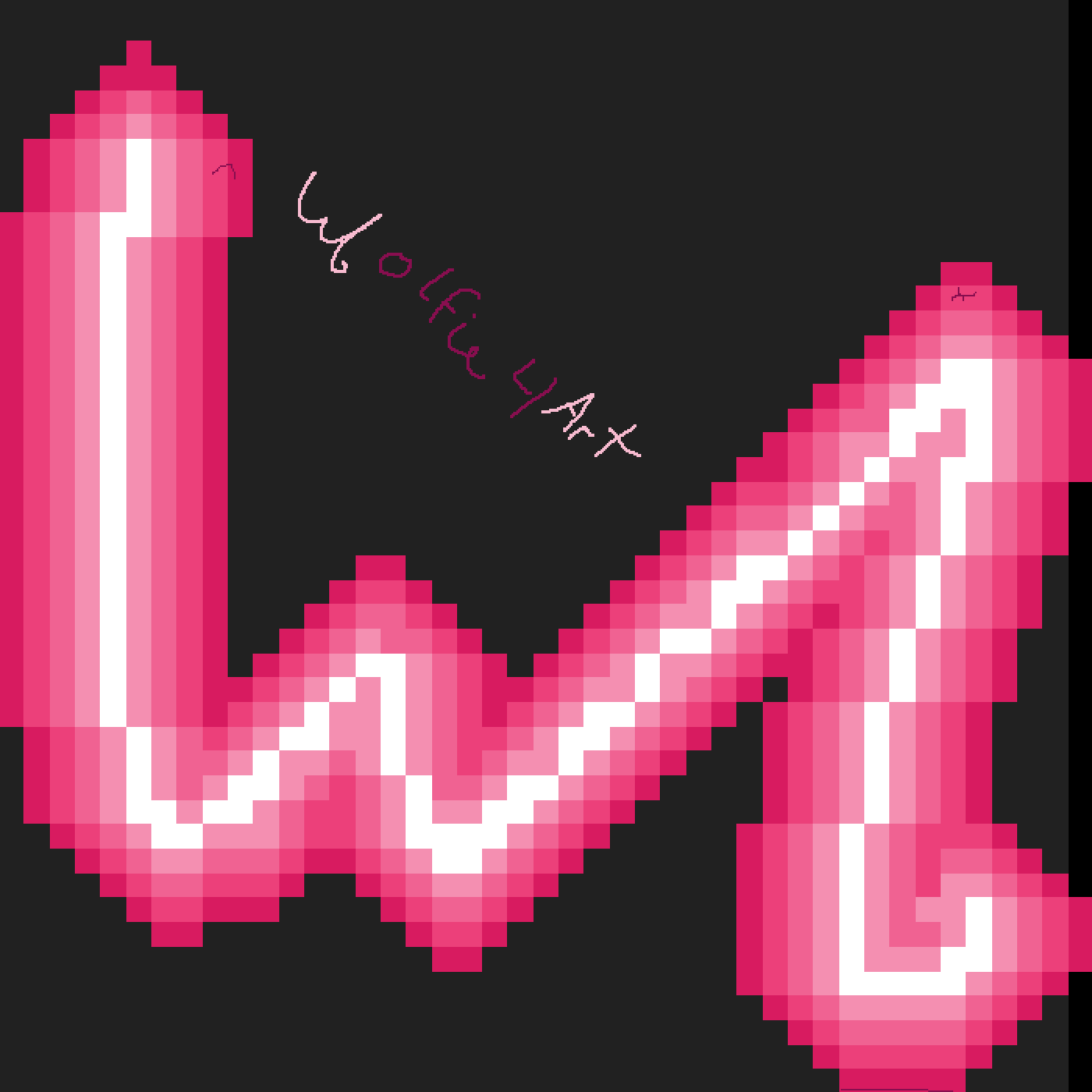 Pixilart - wolfie for at logo by SomaDoesArtx