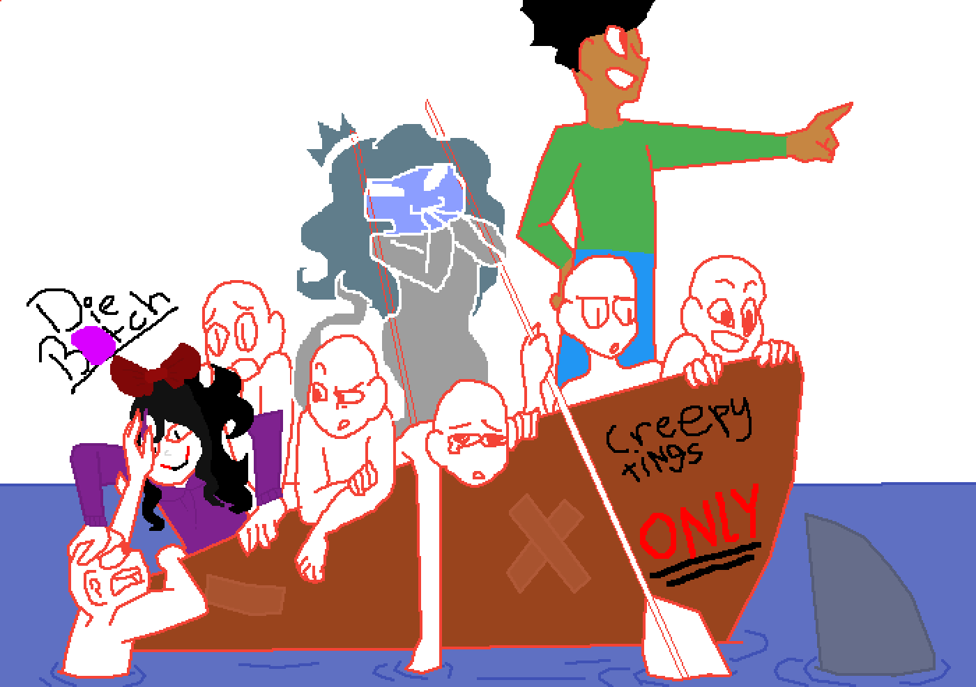 Editing hehe boo - Free online pixel art drawing tool - Pixilart