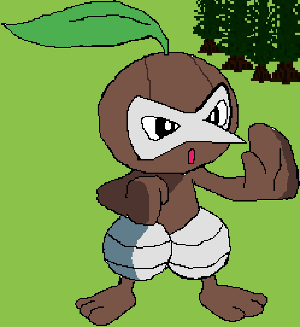 Pixilart - Nuzleaf by Shadow-Logan